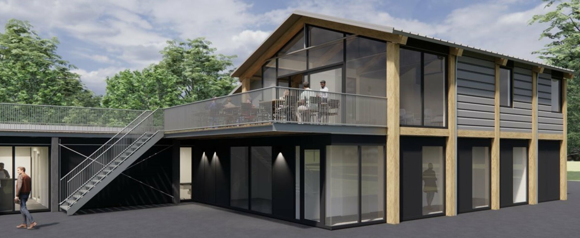 Nieuw clubgebouw RV Ossa op dijkniveau | KNRB