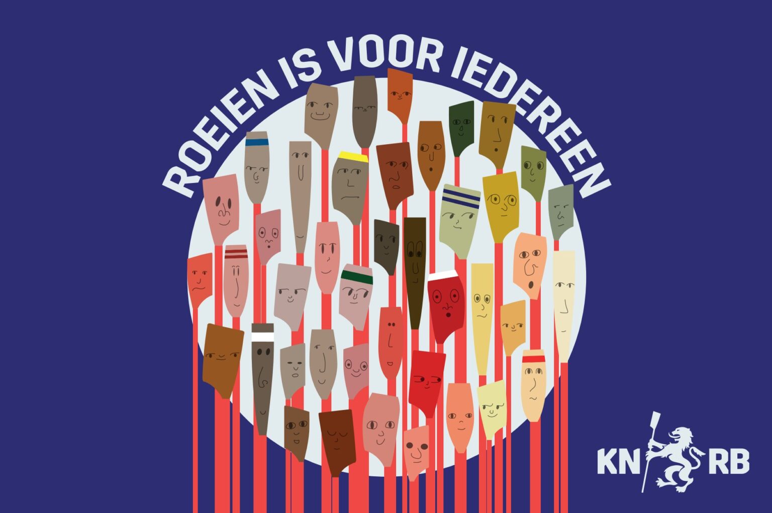 Laat de ‘Roeien is voor iedereen’-vlag wapperen op jouw wedstrijd of ...